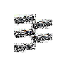 Hp 5Pack Black Cartridges TN-2355 Compatible with HP